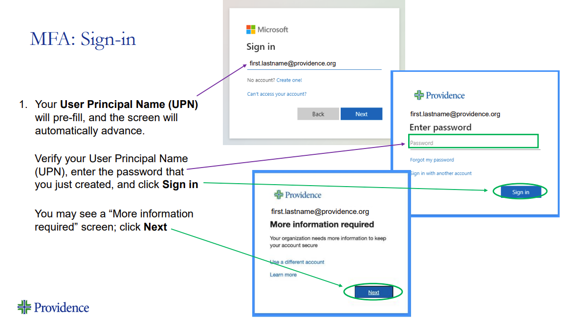 Providence - Claim Your Account + MFA Set Up – Accuity